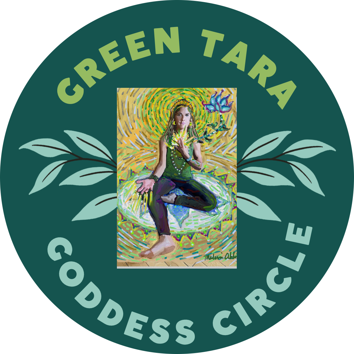 1st Goddess Circle is Green Tara @treetopyoga – Melissa Abbott ...